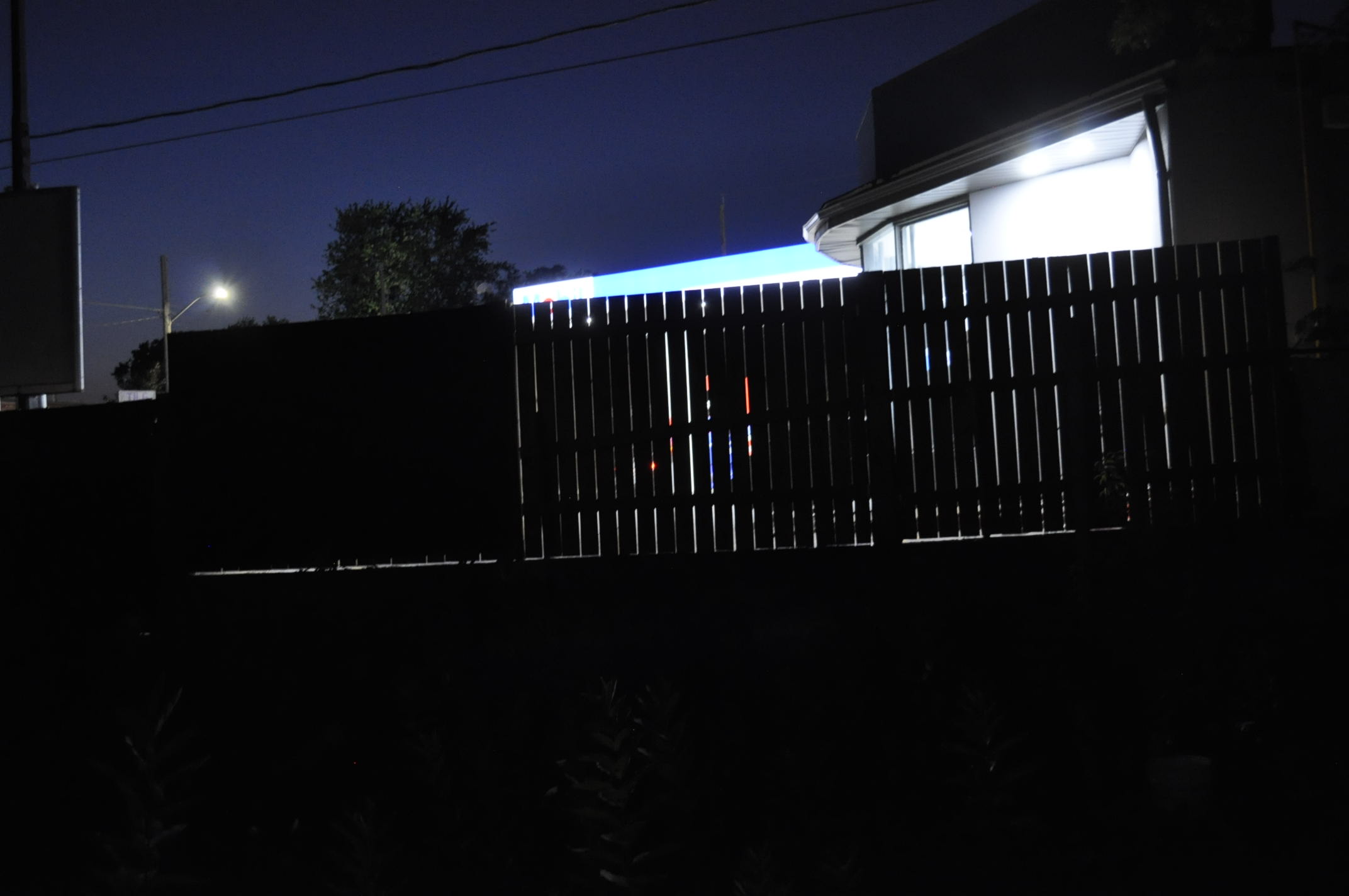 Summer 2019: Fence Redaction – Black Picket Fence